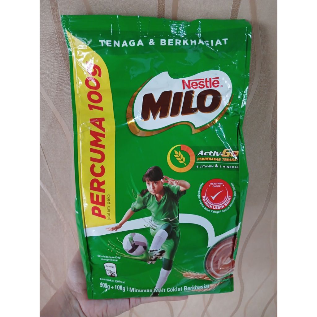 Jual Milo 1kg Activ- GO Original Malay | Shopee Indonesia