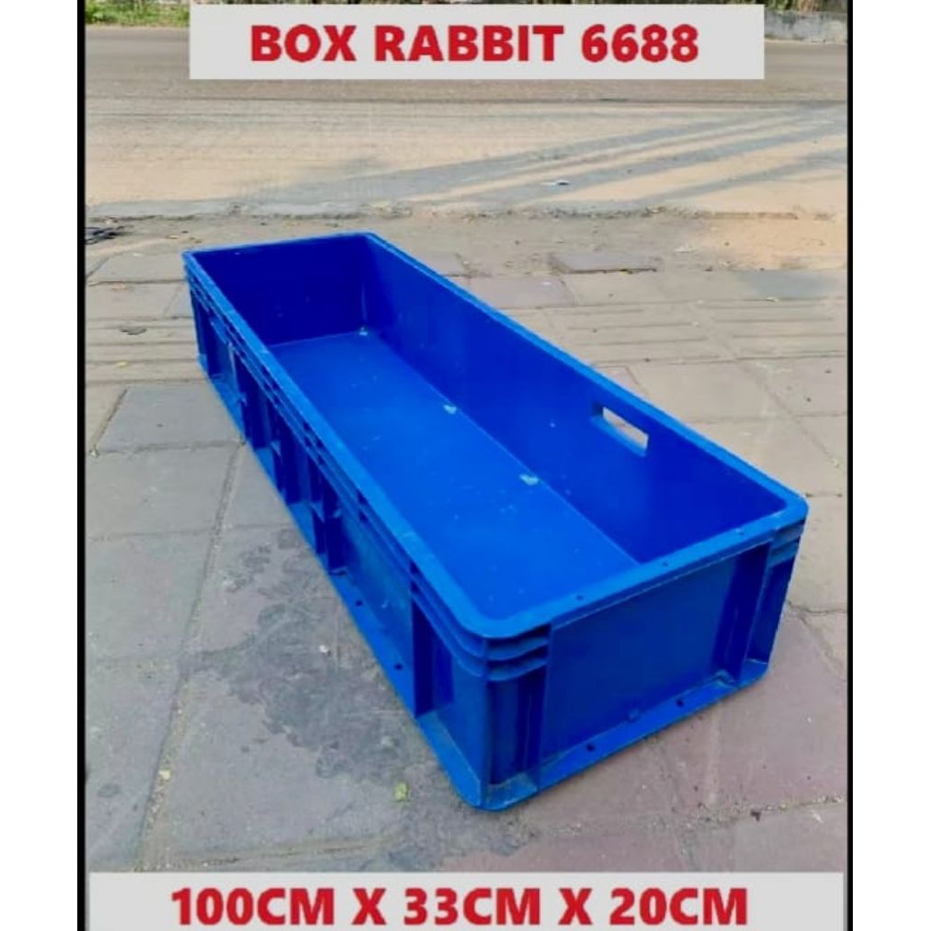Jual Box Container multifungsi rabbit 6688 Ukuran 100x33x20cm | Shopee ...