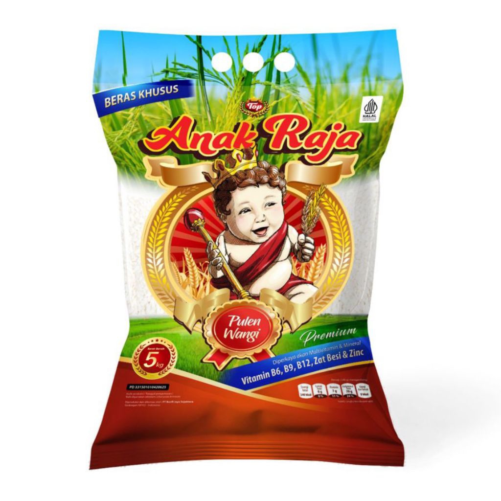 Jual Beras Premium Anak Raja Pulen Wangi 5 Kg | Shopee Indonesia