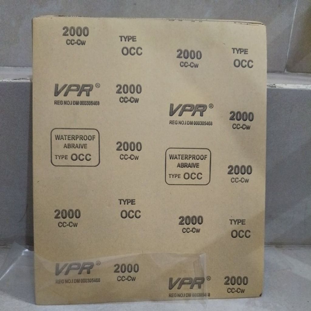 Jual Amplas waterproof vpr amplas duco halus no 400 1000 2000 | Shopee ...
