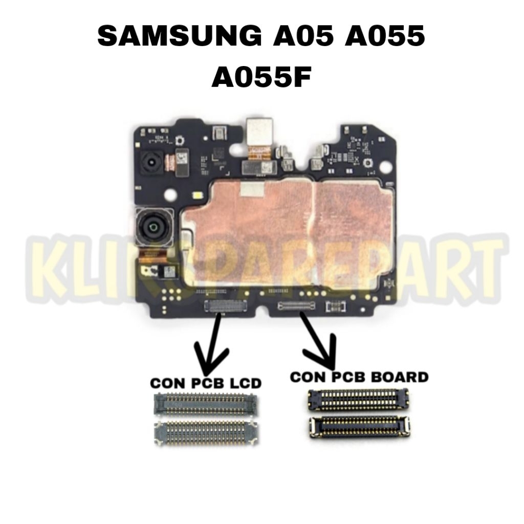 Jual Soket Connector Lcd Samsung A05 A055 Konektor Penghubung Papan ...