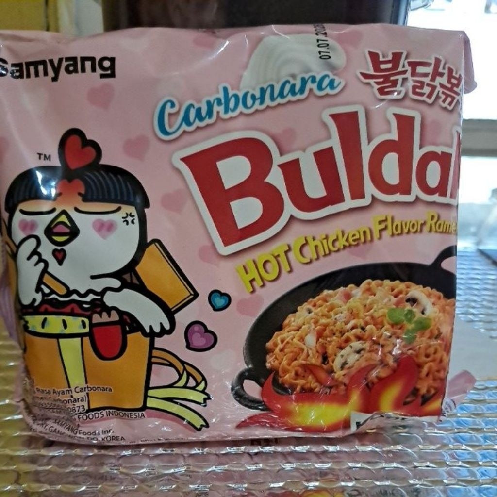 Jual Samyang Carbonara Buldak pink | Shopee Indonesia