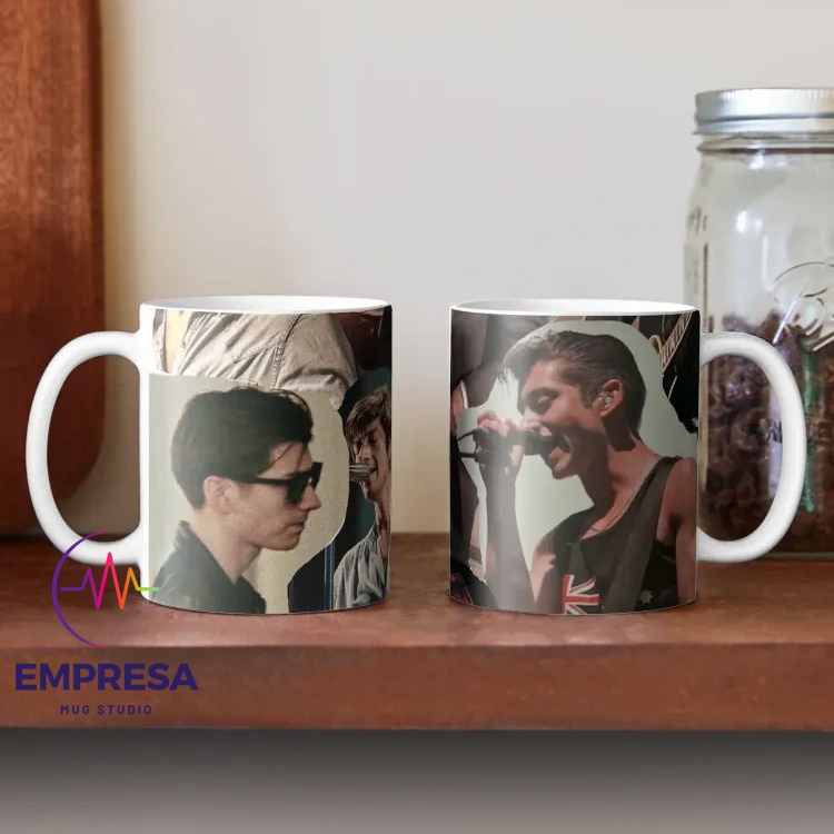 Jual Alex Turner Arctic Monkeys Collage Ceramic Coffee Mug Gift Hampers ...