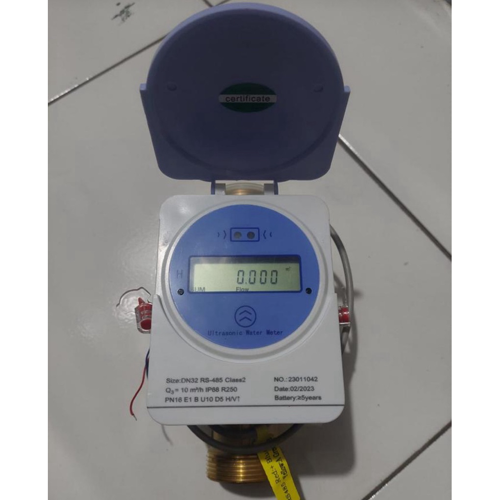 Jual Teren DN32 RS485 Mbus Output Digital Ultrasonic Water Meter ...