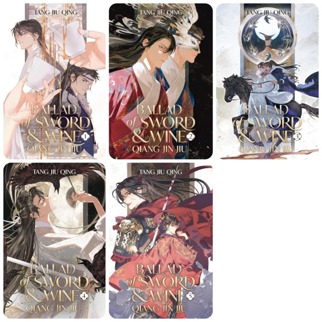 Jual Ballad of Sword and Wine vol 1-5 Qiang Jin Jiu (English) | Shopee ...