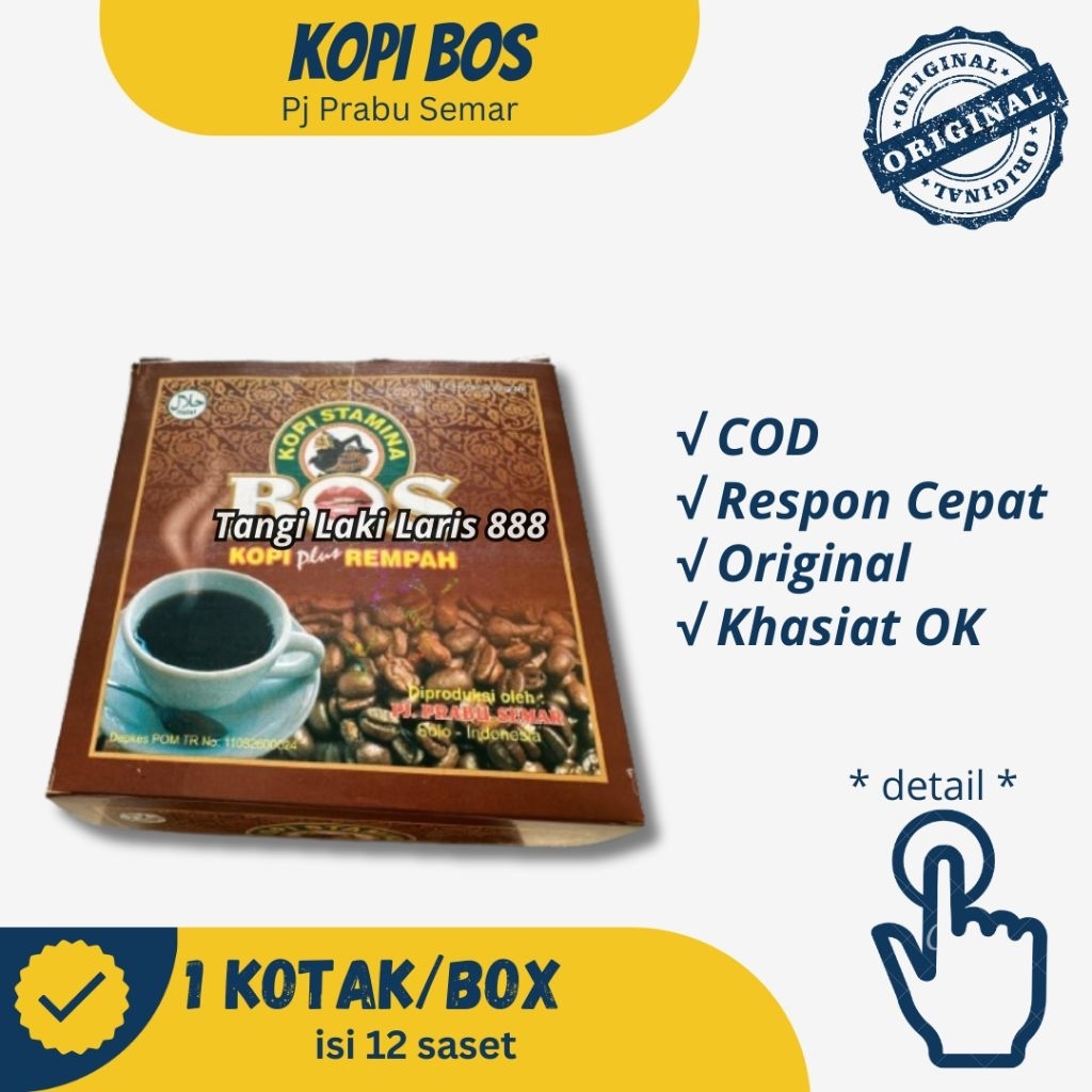 Jual kopi boss original Kopi Rempah Tradisional - Suplemen Harian Pria ...