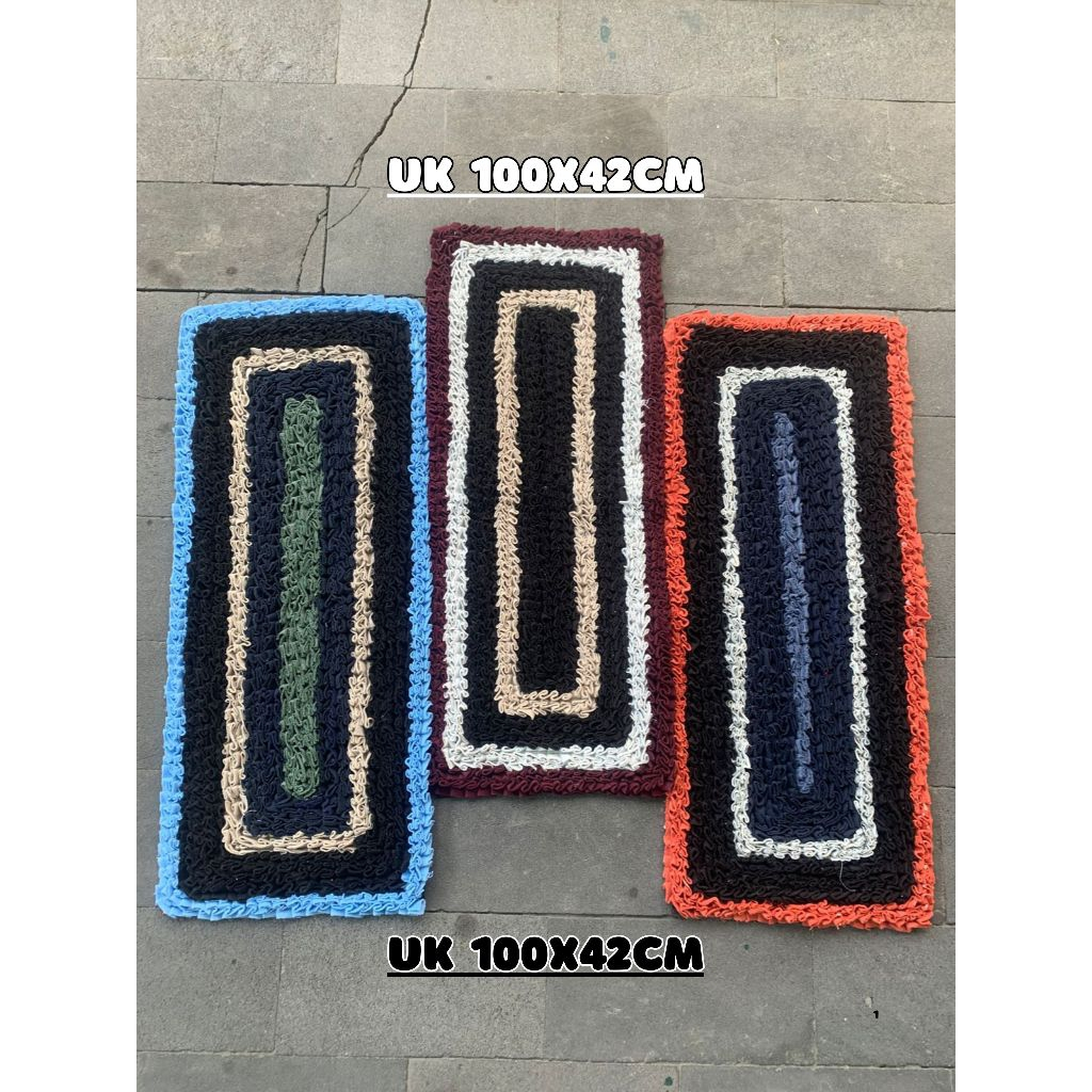 Jual Keset Anyam Keset Rintik Keset Panjang 1 Meter Tebal Super Serap ...