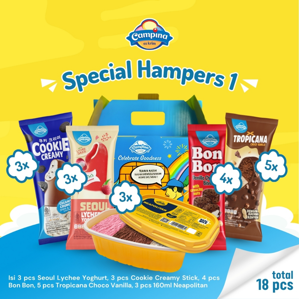 Jual Campina Special Hampers 1 – Es Krim | Shopee Indonesia