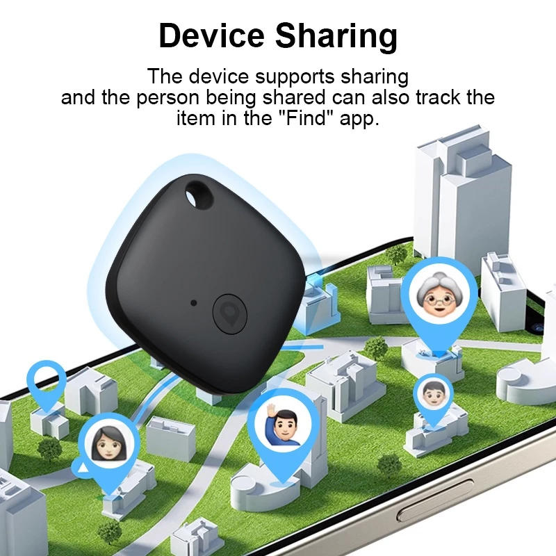 Jual Smart Tag Bluetooth iOS Android Support AirTag gps kecil Mini Anti ...