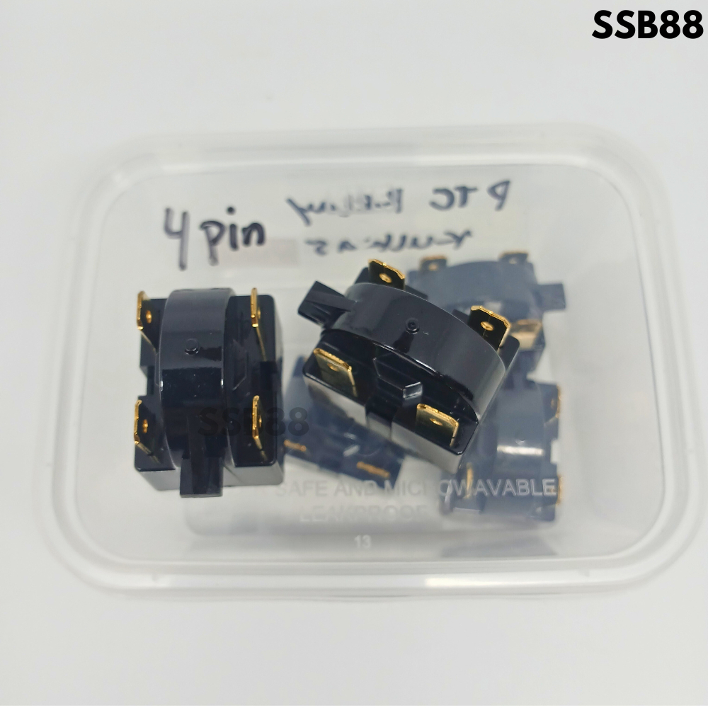 Jual PTC RELAY KULKAS / RELAY PTC KULKAS 1 PIN 1 KAKI 2 PIN 2 KAKI 3 ...