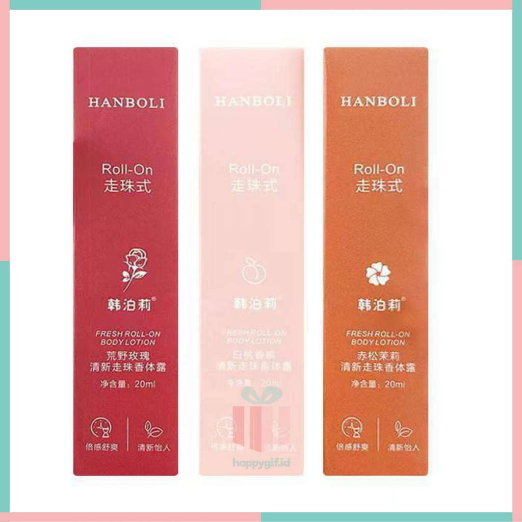 Jual HANBOLI Roll On Parfume Parfum Padat Aroma Elegan Balsem Portabel ...