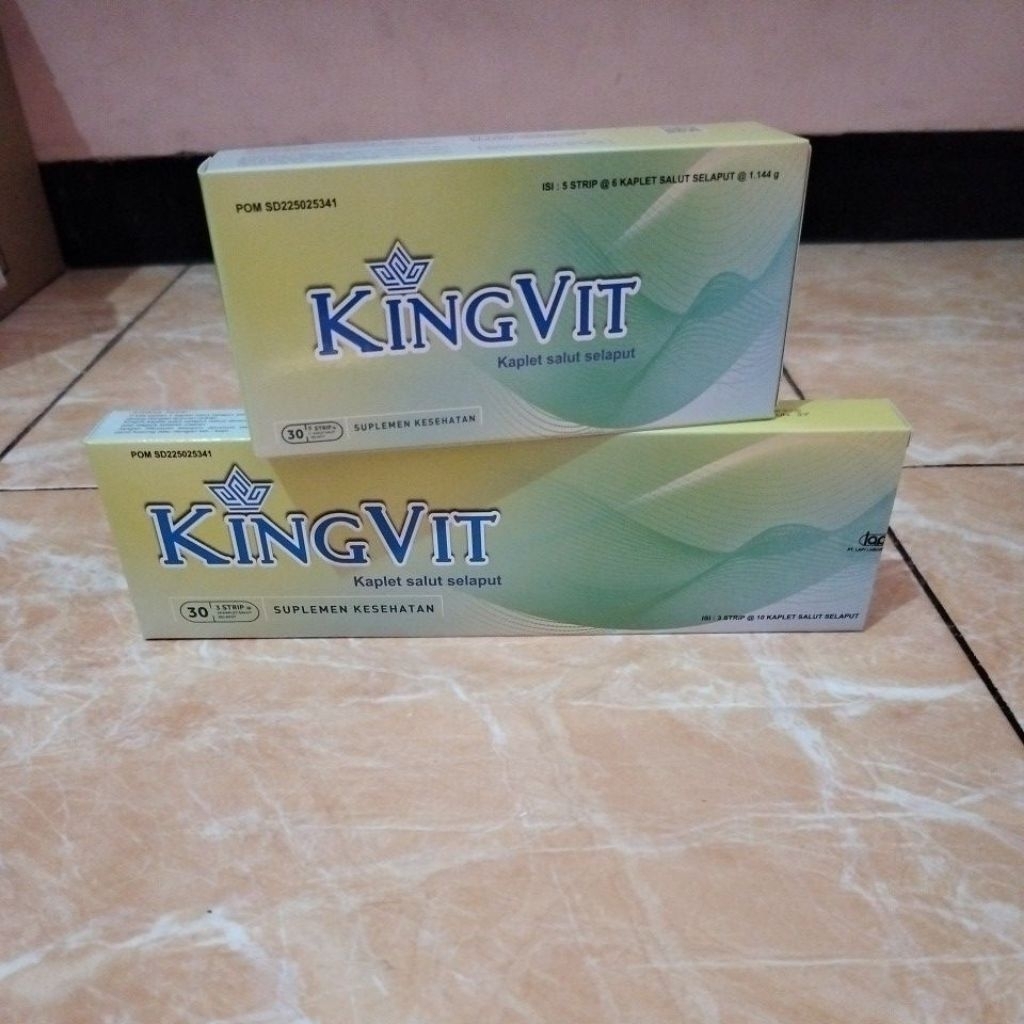Jual KINGVIT/box isi 30 tablet | Shopee Indonesia