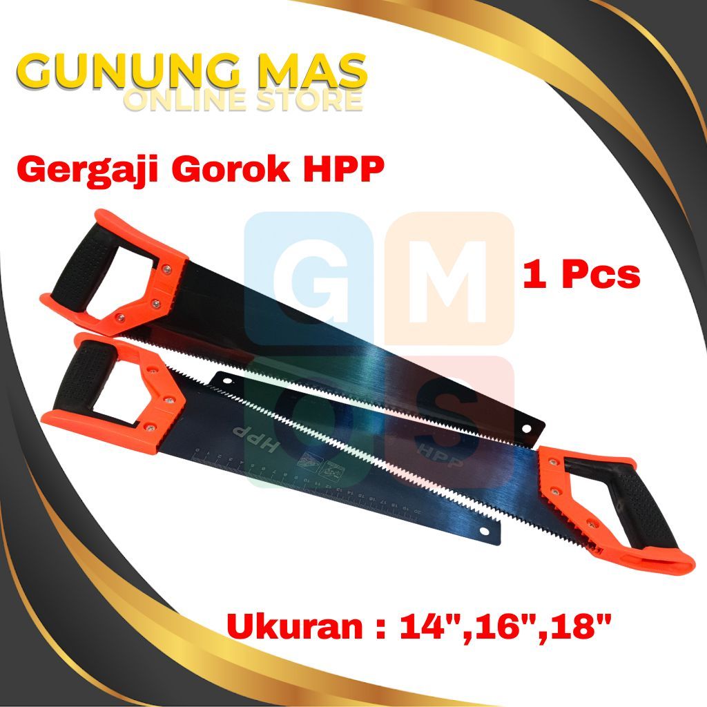 Jual HPP Gergaji Potong Kayu Gagang PVC 14",16",18" // Hand Saw ...