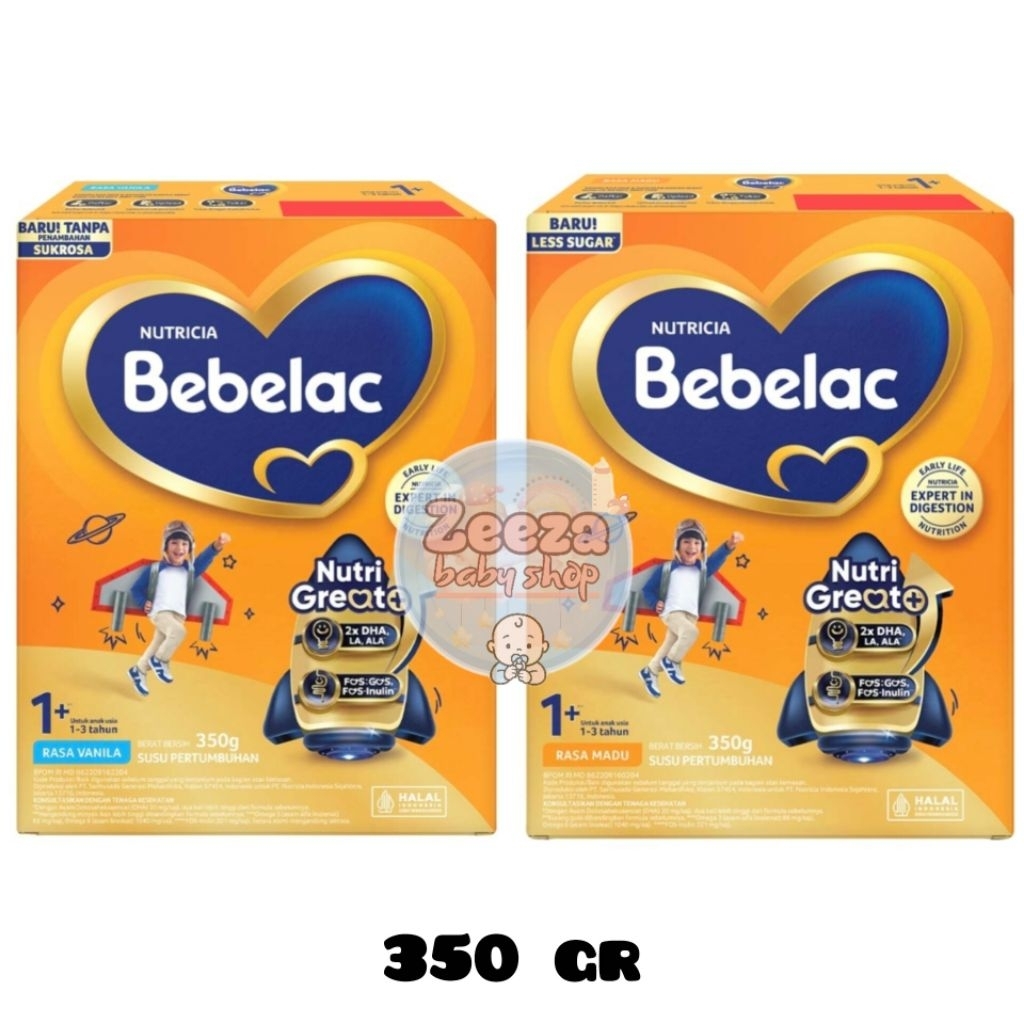 Jual Bebelac 3 madu vanila 350 gr 1-3 tahun | Shopee Indonesia