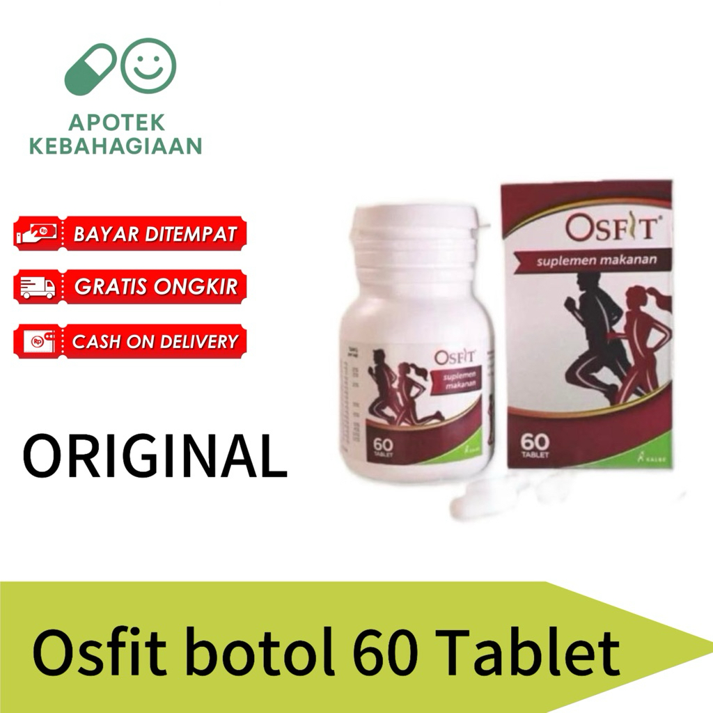 Jual Osfit Botol Isi 60 Tablet Vitamin Suplemen | Shopee Indonesia