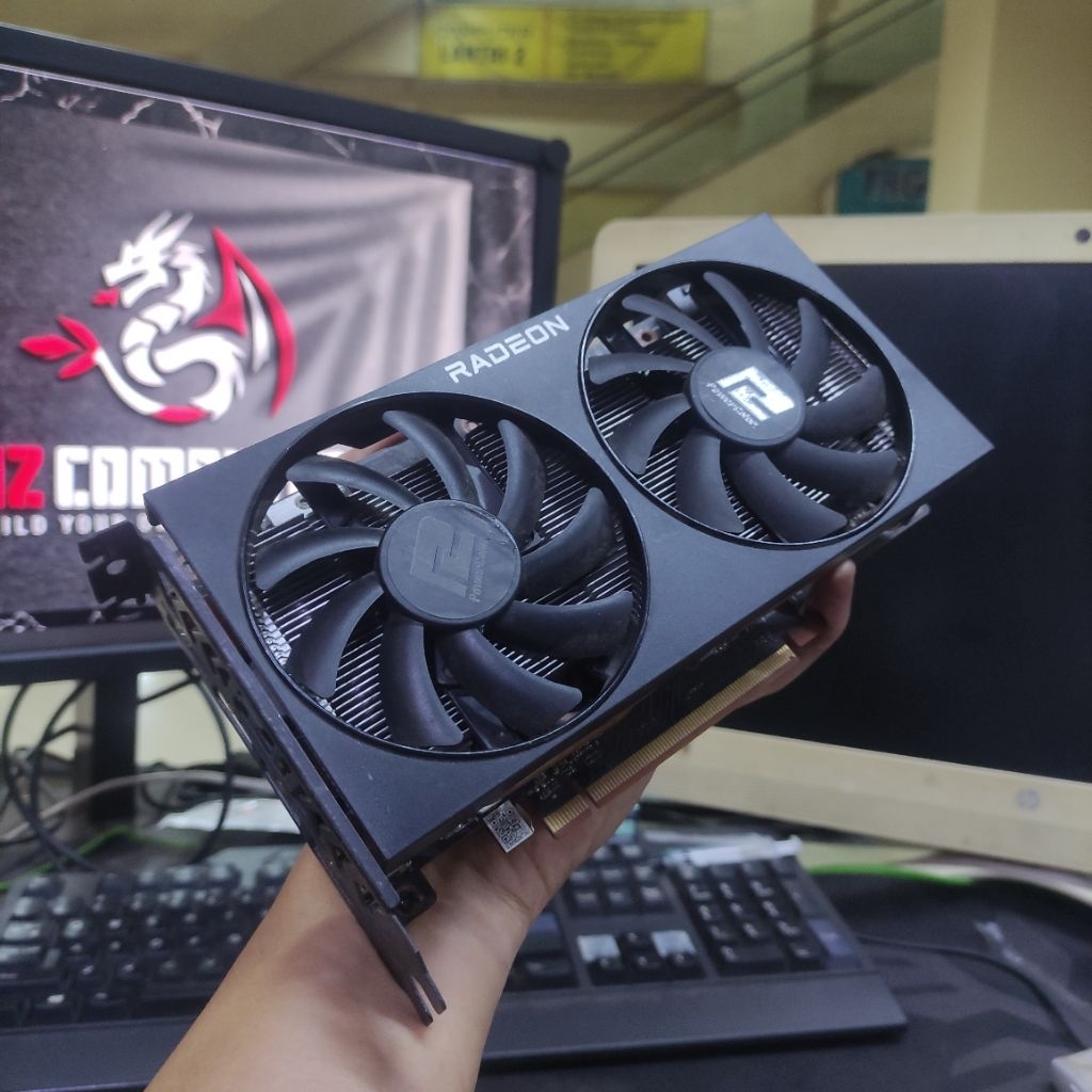 Jual [BEKAS] PowerColor RX 6600 8GB GDDR6 RDNA2 | AMD Radeon | Shopee ...