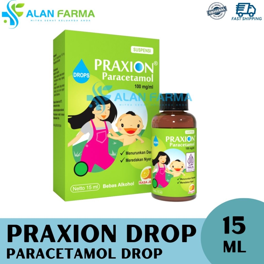 Jual Praxion Drop 15 mL | Paracetamol Drop Suspensi | Shopee Indonesia