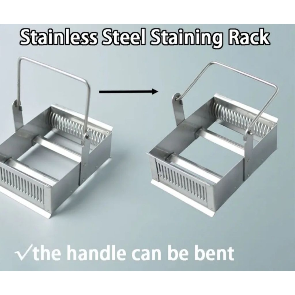 Jual staining rack/ rak untuk staining jar 20 slide | Shopee Indonesia