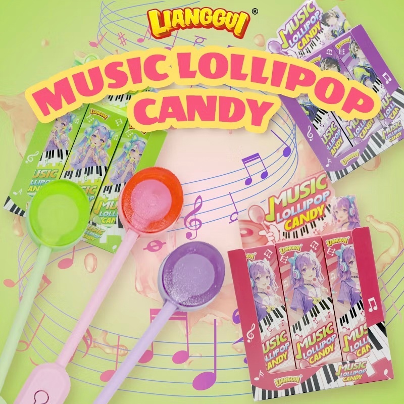 Jual [HALAL] Lianggui Permen Music Lollipop Candy Rasa Buah 13.5 Gr ...