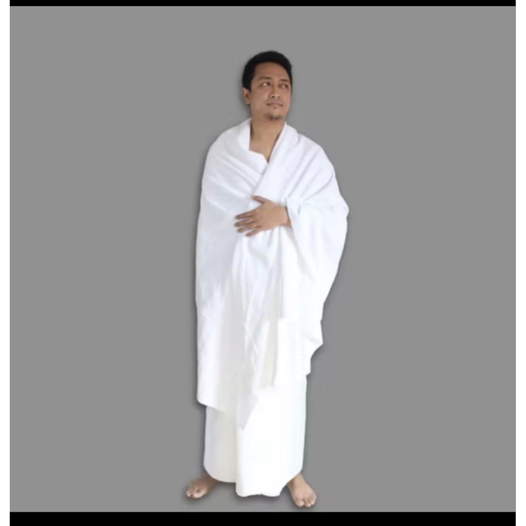 Jual EXCLUSIVE KAIN IKHRAM PREMIUM/ KAIN IKHROM JUMBO PRIA | Shopee ...