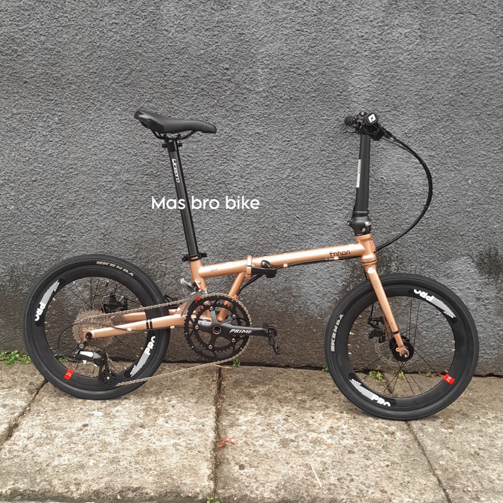 Jual sepeda lipat fnhon gust 20 inc 18 speed new rakit shimano Altus ...