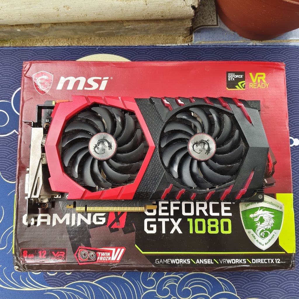 Jual VGA GTX 1080 MSI 8GB Bekas Second | Shopee Indonesia