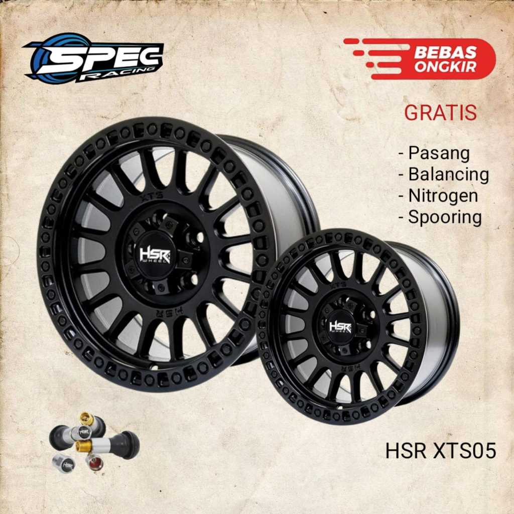 Jual Velg Mobil Racing Hsr Xts05 Ring 15 Untuk Terios Rush Xtrail Innova Dan Harier | Shopee ...