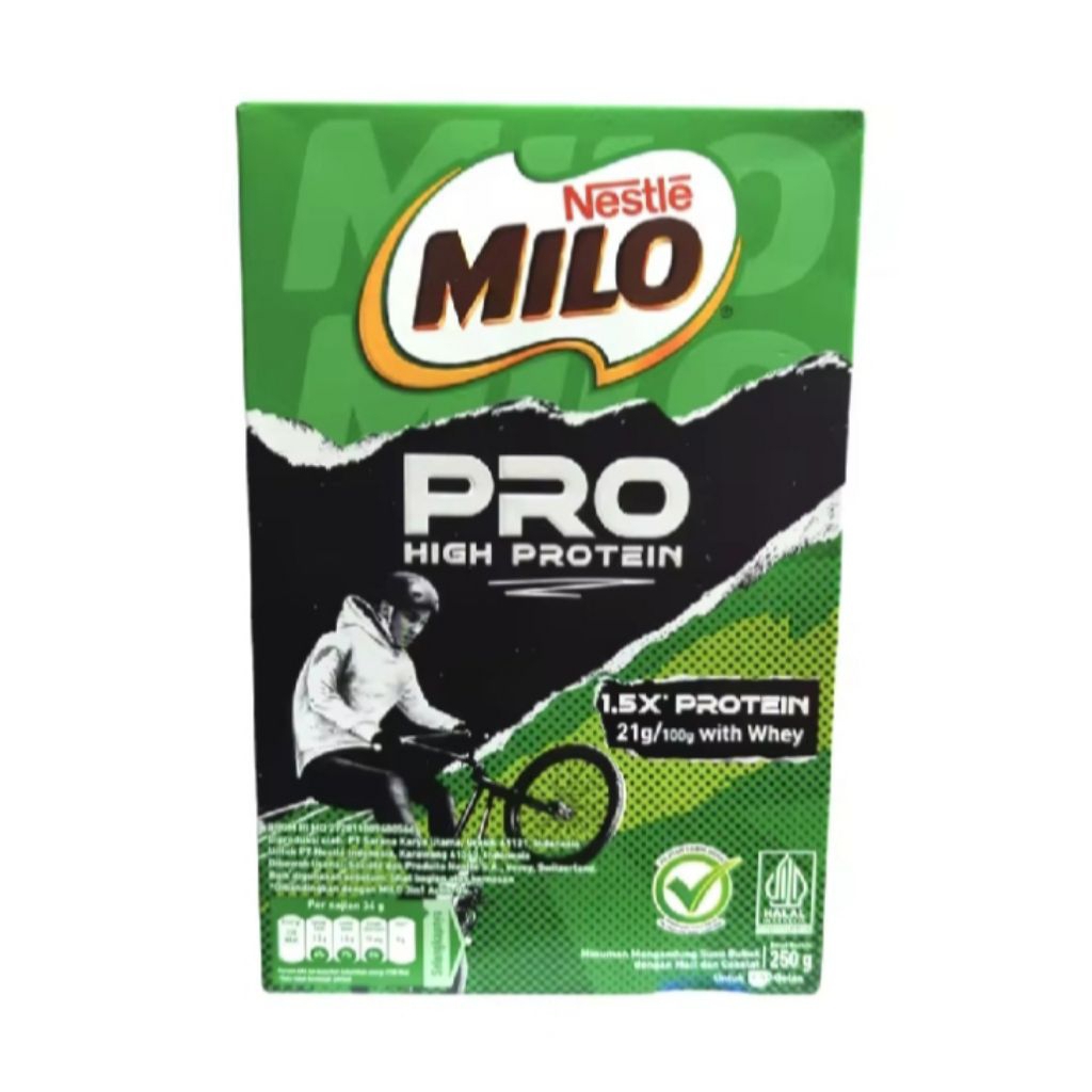 Jual NESTLE MILO PRO HIGH PROTEIN 250 GRAM - NESTLE MILO PRO 250 GRAM ...