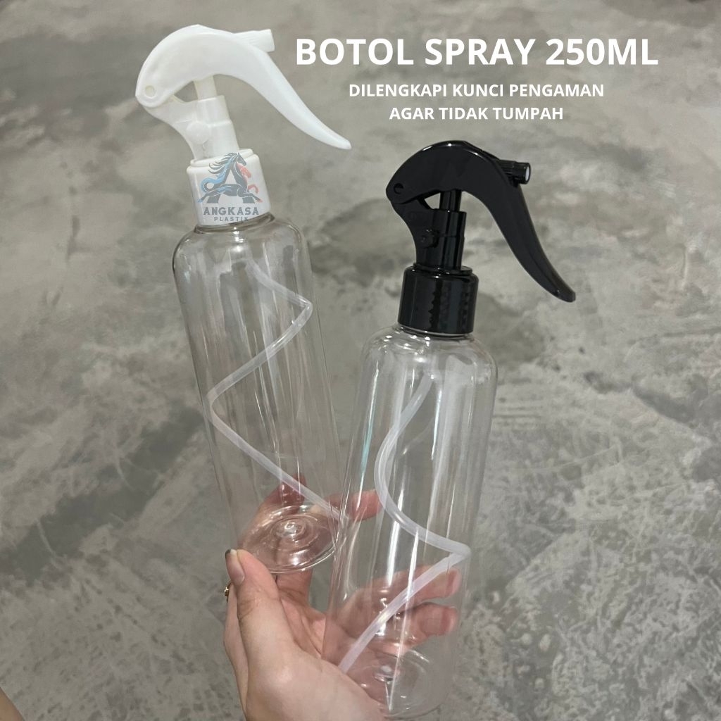 Jual Botol TRIGGER BEBEK 250ml / Botol Spray Parfume 250ml / botol pet ...
