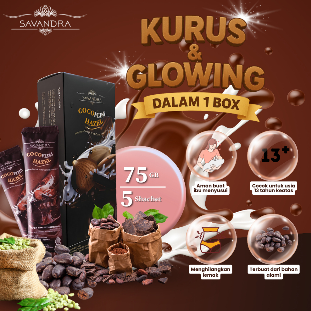 Jual SAVANDRA CocoSlim hazel - Minuman Detoks | Shopee Indonesia