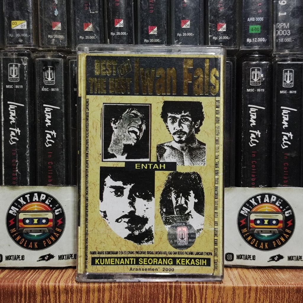 Jual Kaset Pita - Iwan Fals - Best Of The Best - Radio Tape - Kaset ...