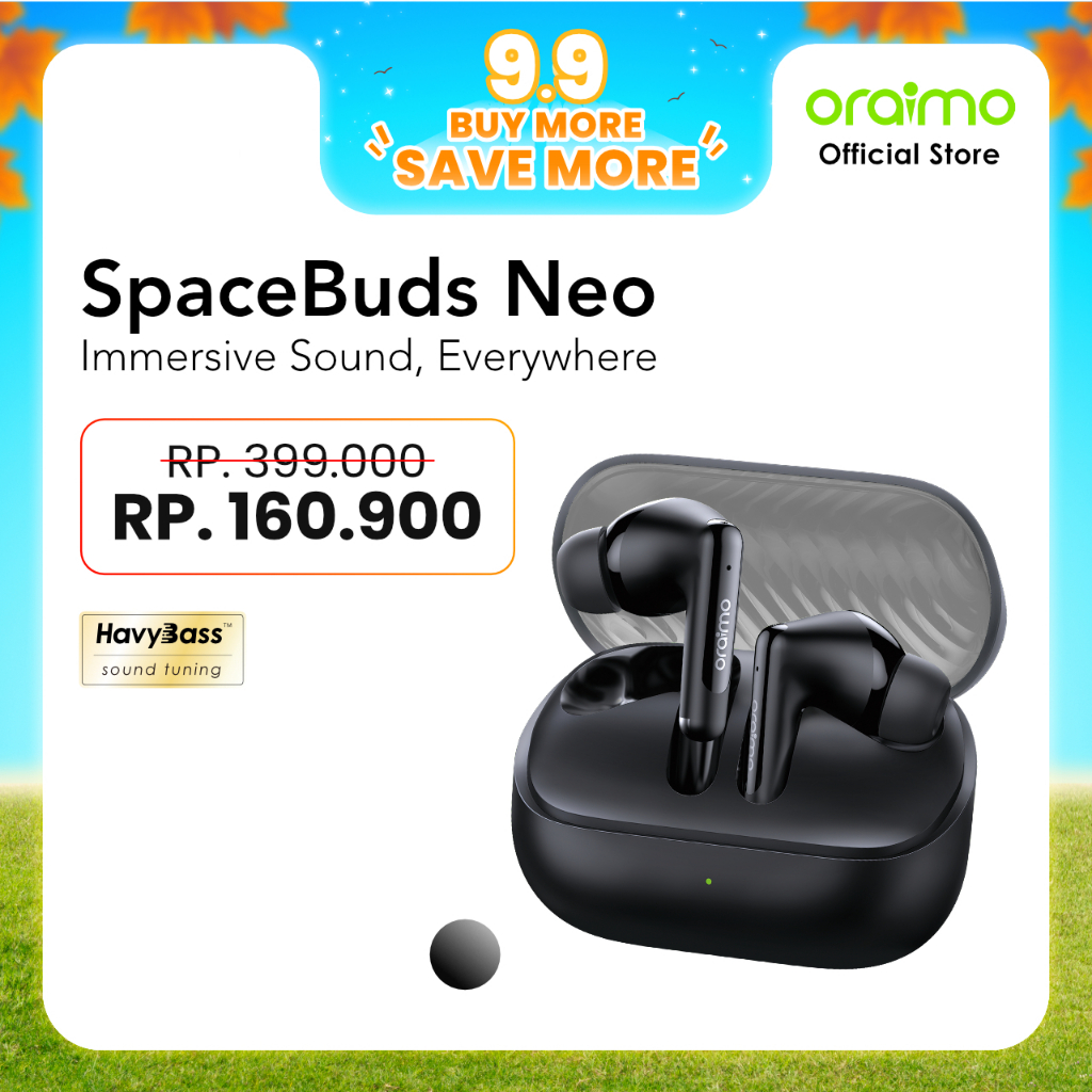 Jual oraimo TWS Earbuds Spacebuds Neo OTW-323 ENC True Wireless Stereo ...