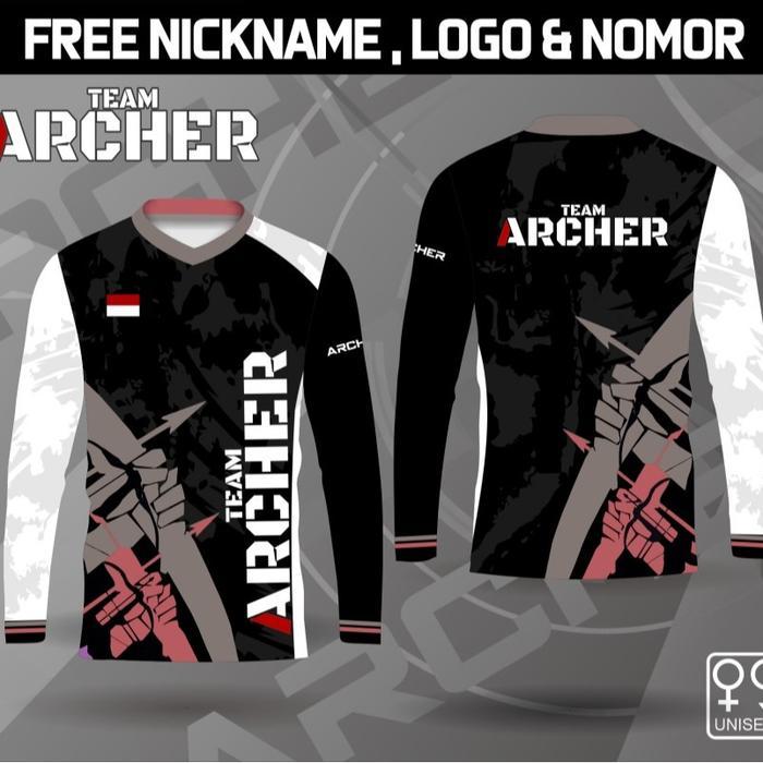 Jual Baju panahan terbaru kaos jersey olahraga archery team free custom ...