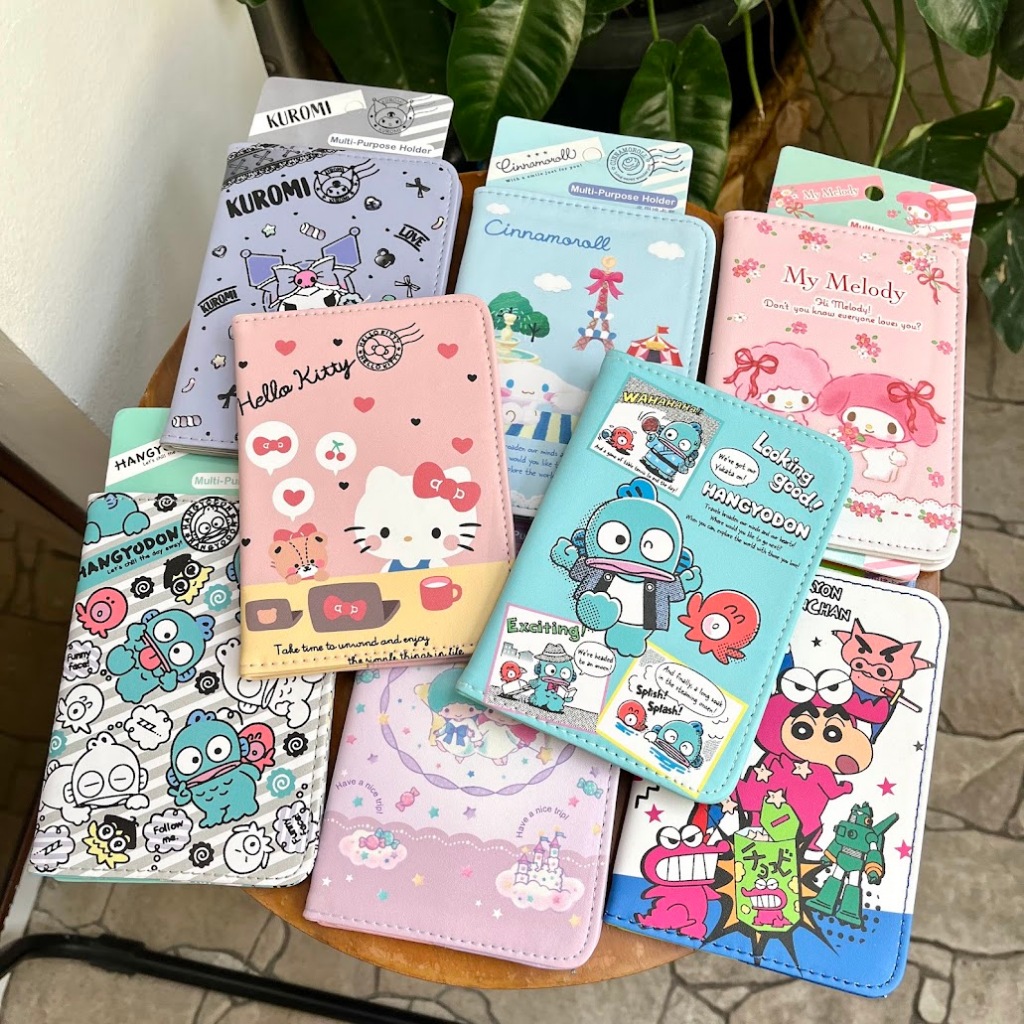 Jual Passport Paspor Case Hangyodon Hello Kitty Kuromi Cinnamorol Lts ...