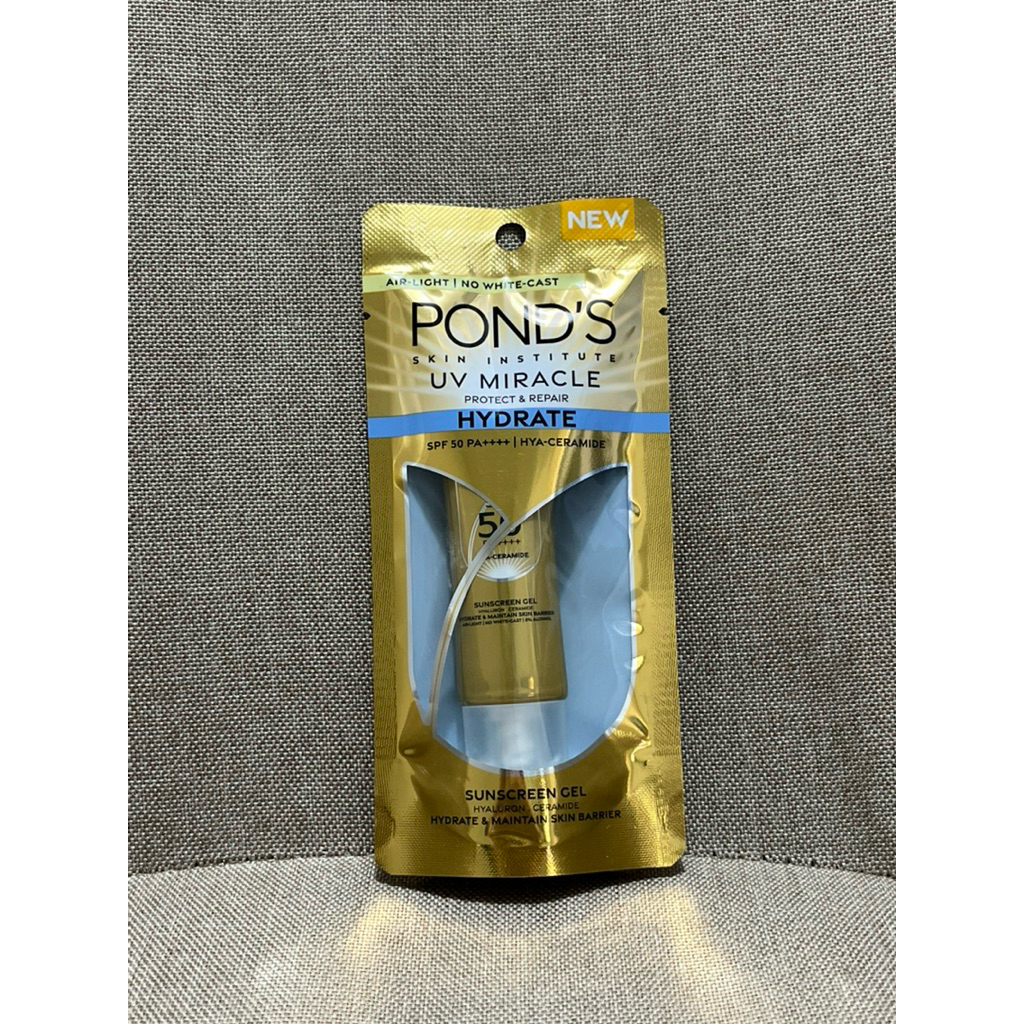 Jual Ponds uv miracle sunscreen hydrate & bright 2gr & 15 gr | Shopee ...