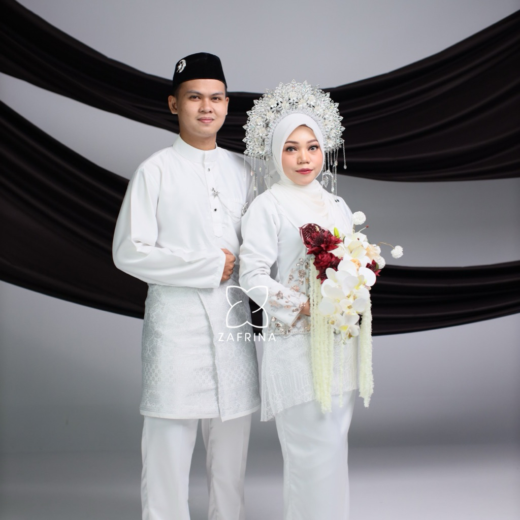 Jual ZAFRINA - BAJU AKAD KURUNG MELAYU NABILA & AMMAR (Bisa beli ...