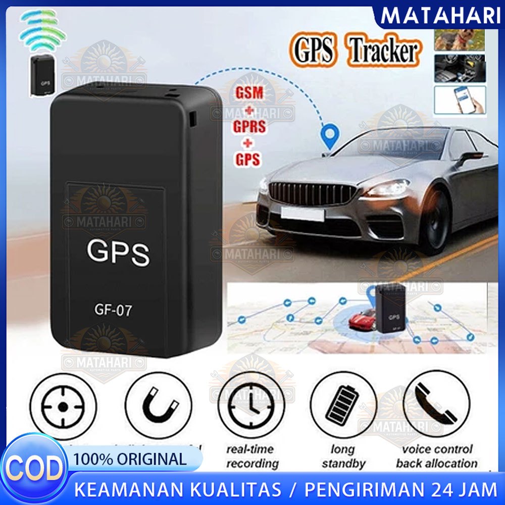 Jual 2pcs/GF07 Perangkat Pintar Alat Pelacak GPS Tracker Mini Pencari ...