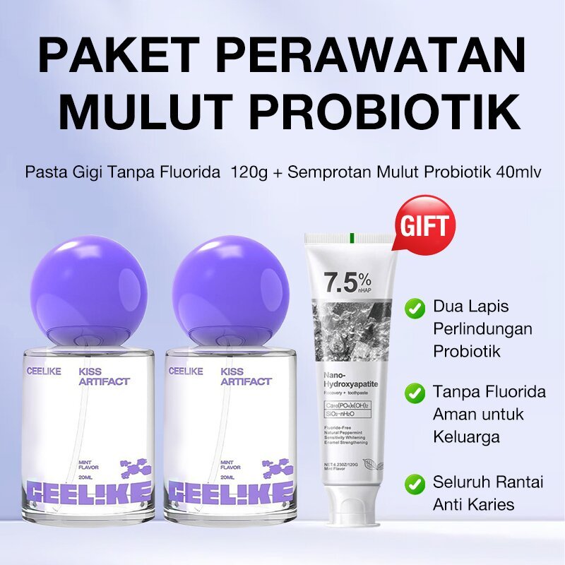Jual [Flash Sale] Probiotik Langsung Semprot Mulut Atasi Bau Mulut ...