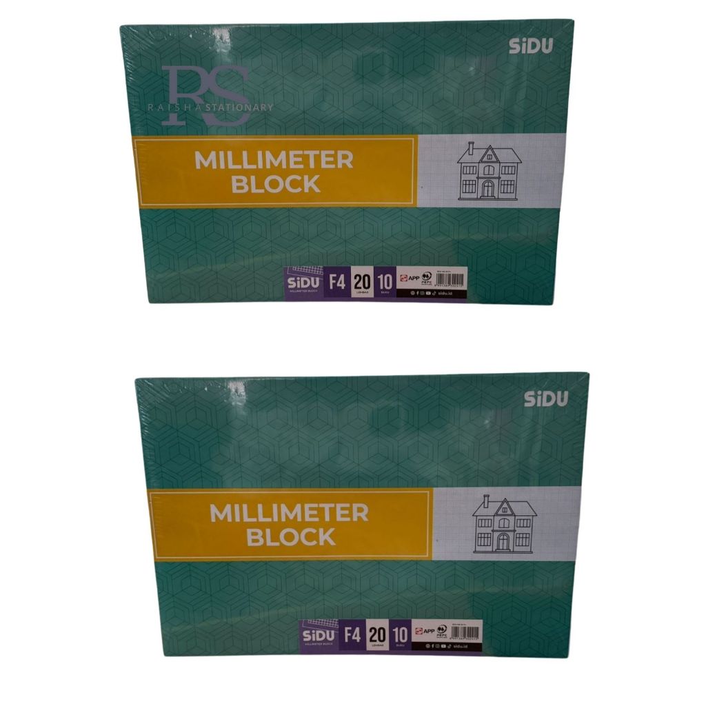 Jual Buku Millimeter Block F4 SIDU Sketsa Arsitektur 20 Lembar | Shopee ...