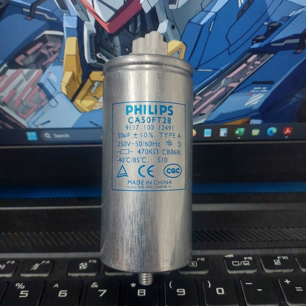 Jual Kapasitor 50 Mikro / Capasitor 50uf Philips - CA50FT28 | Shopee ...