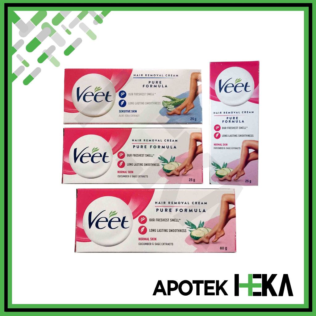 Jual Veet Hair Removal Cream - Normal Pink / Sensitive Blue [Majapahit ...