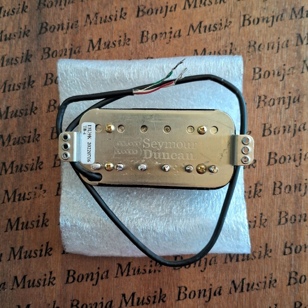 Jual Seymour Duncan TB 4 JB Trembucker Humbucker Bridge Pickup Zebra ...
