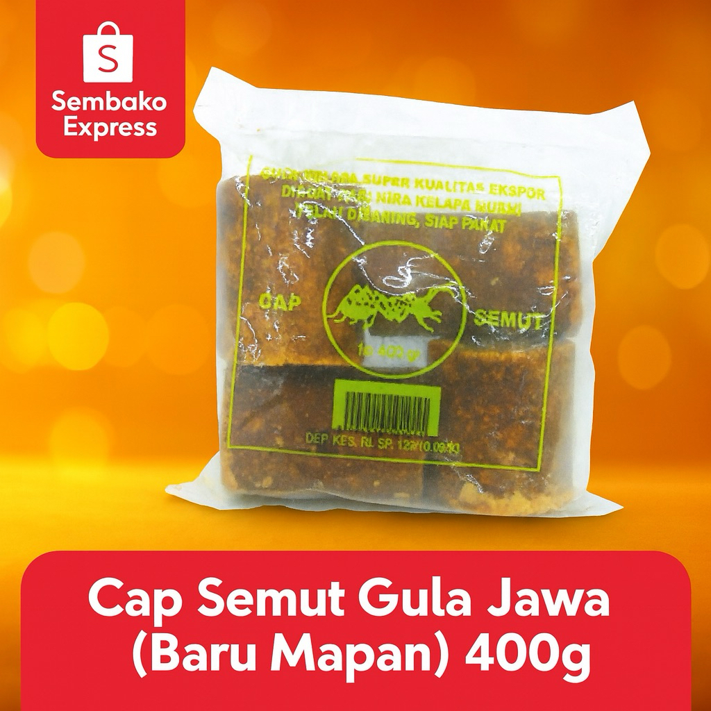 Jual Gula Merah Gula Jawa Cap Semut 400 g – Manis Alami dari Nira ...