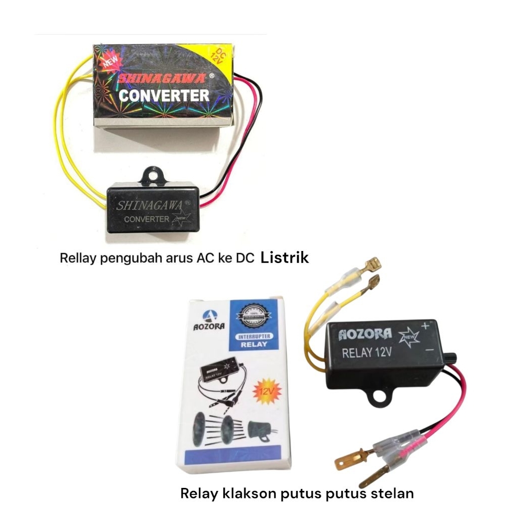 Jual Modul relay klakson suara patah patah ples setelan dan relay ...