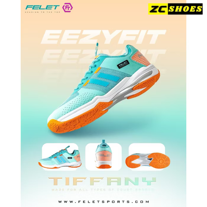 Jual Felet EEZYFIT Badminton Shoes - Sepatu Badminton Original Felet ...