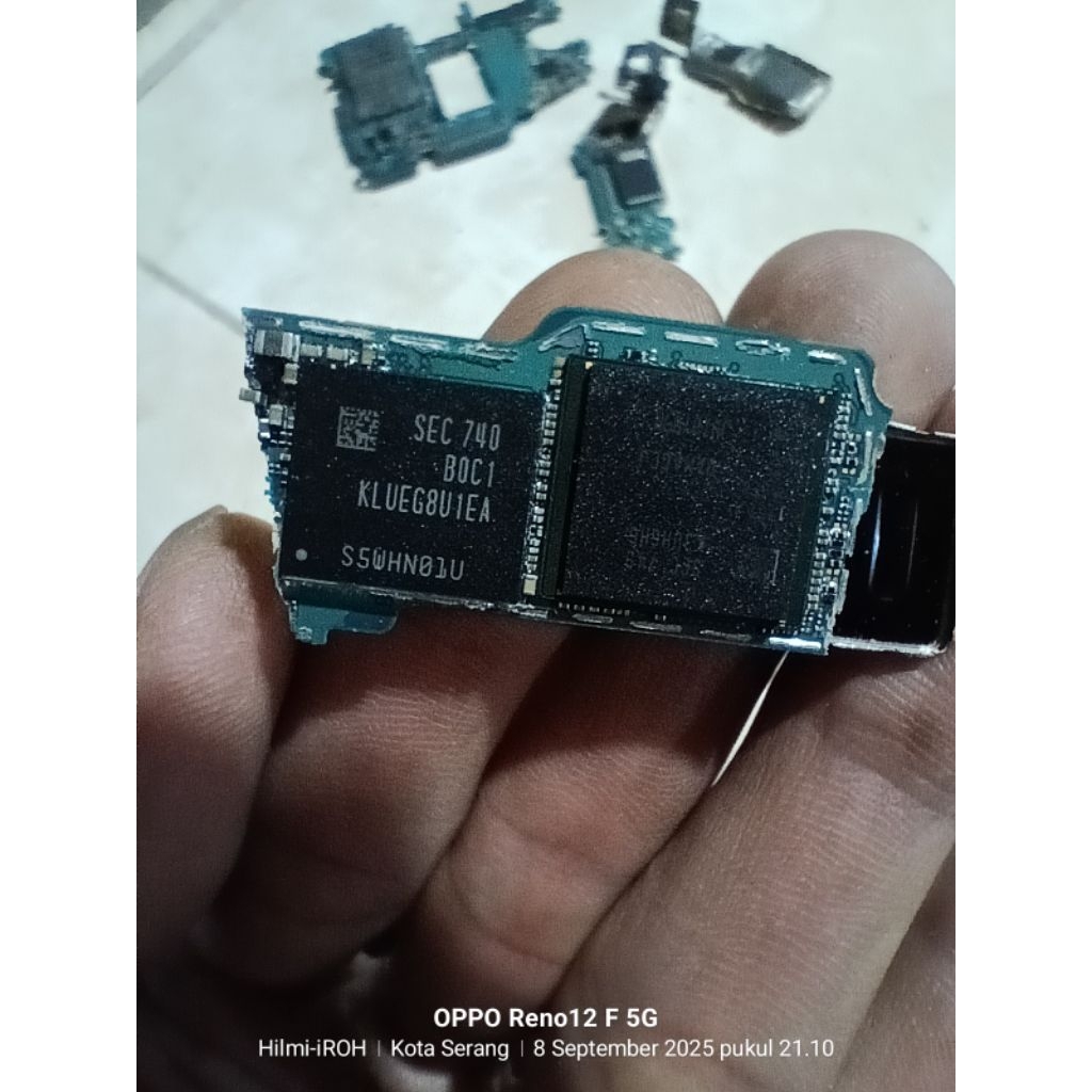 Jual mesin samsung S9 PLUS patah patahan ic MMC emmc KLUEG8U1EA 256GB ...