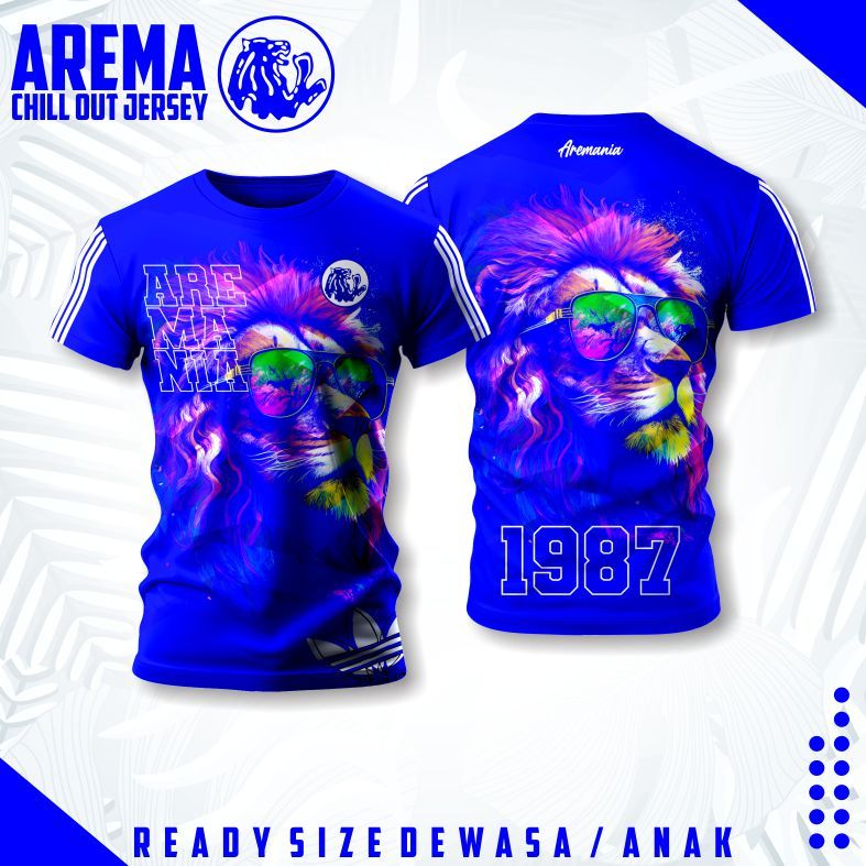 Jual Jersey Arema Suporter Edition Jersey Arema Casual Jersey Arema ...