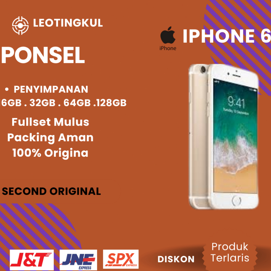 Jual iPhone second ip 6 , iphone murah bergaransi 100% original . hp ...