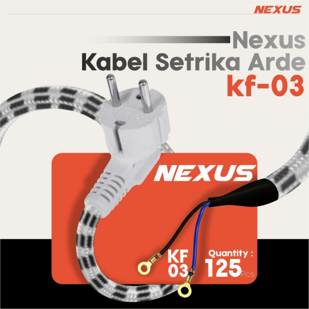 Jual Kabel Setrika Universal Arde Merek Nexus KF-03 Murah | Shopee ...