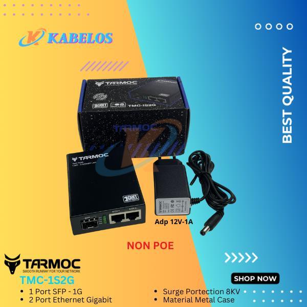 Jual Tarmoc TMC-1S2G|1FO SFP 2LAN Gigabit|Media Converter Switch FO ...